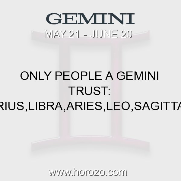 Facts about gemini zodiac 60 photos - Astrologytoyou.com